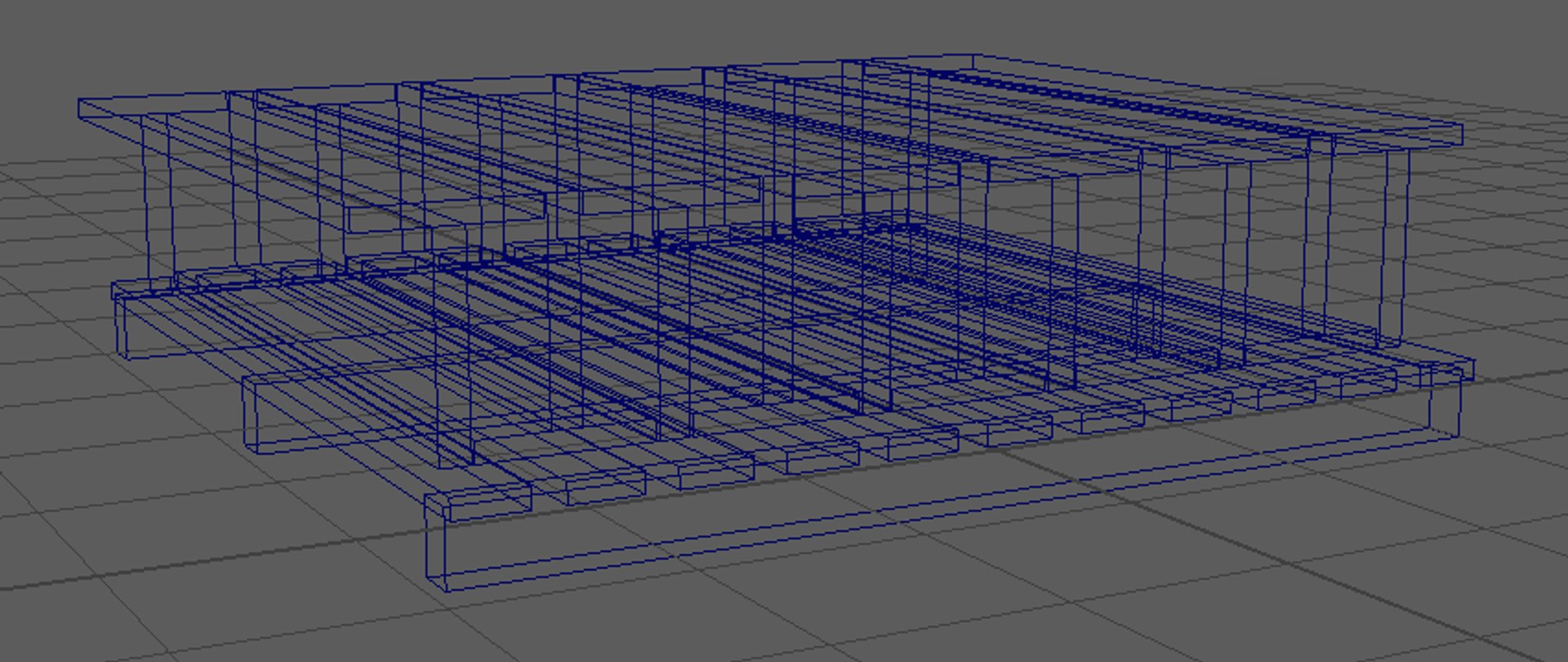 Steel pallet 3D model - TurboSquid 1474780