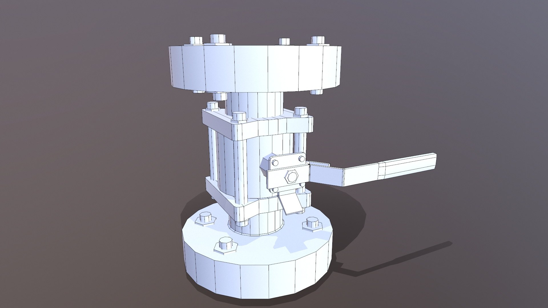 3D Manual Valve Model - TurboSquid 2288564