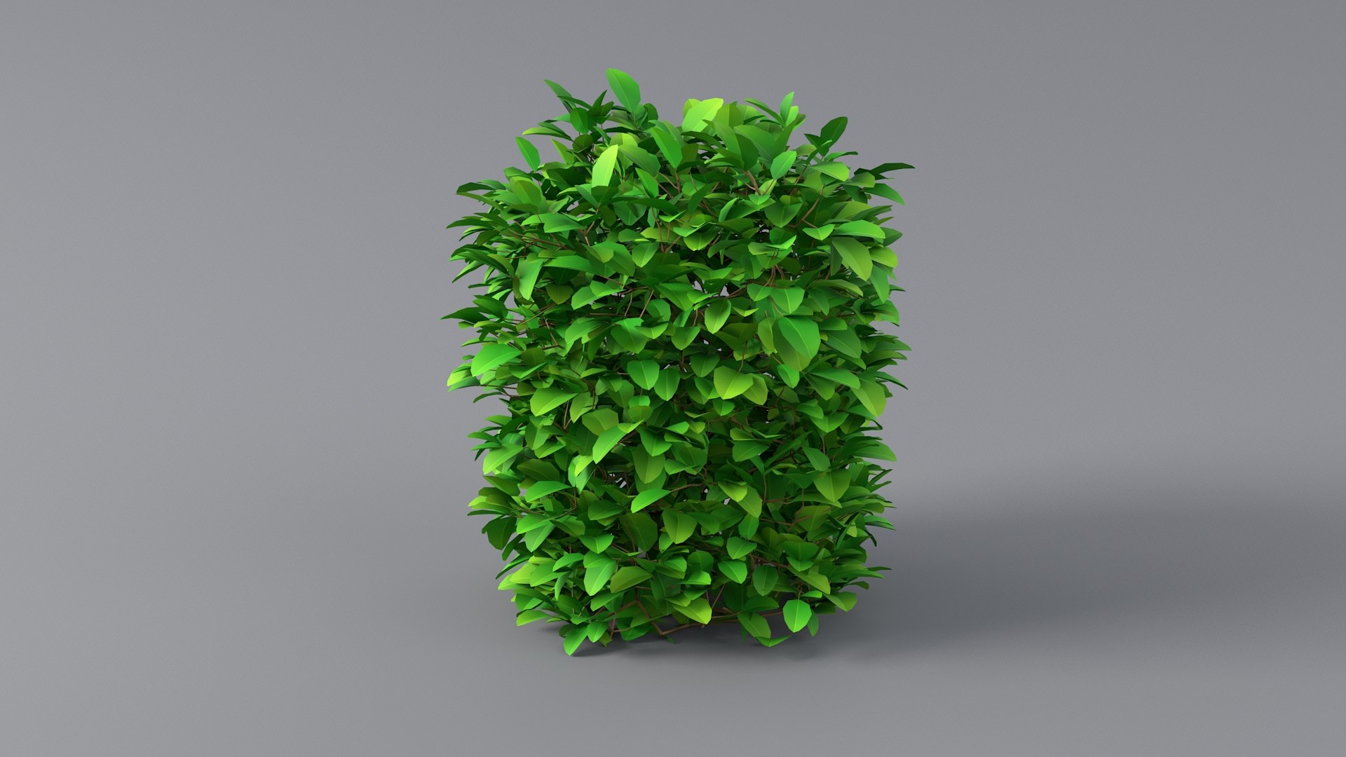 3D Cartoon Bush 04 - TurboSquid 1941418