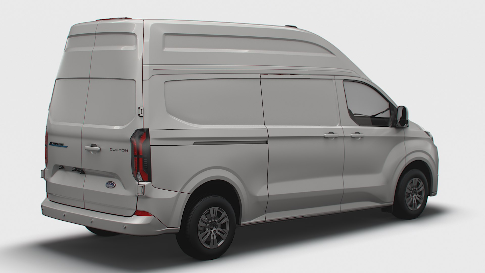 Ford E Transit Custom L2H2 2023 3D - TurboSquid 2000609