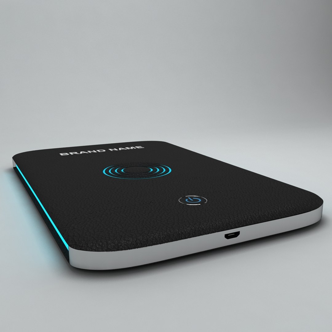 3d Model Of Power Bank