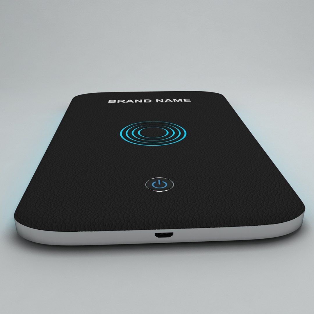 3d Model Of Power Bank