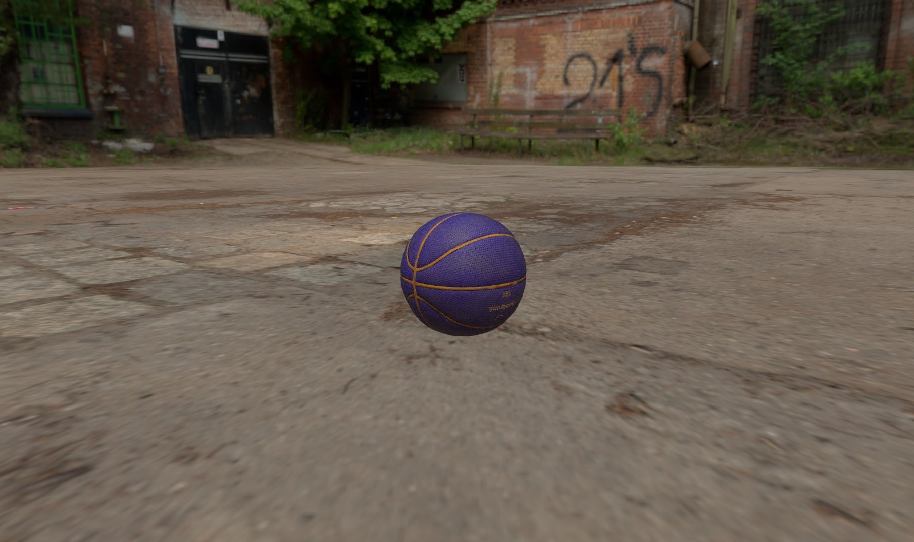 Purple Ball 3D Model - TurboSquid 1202077