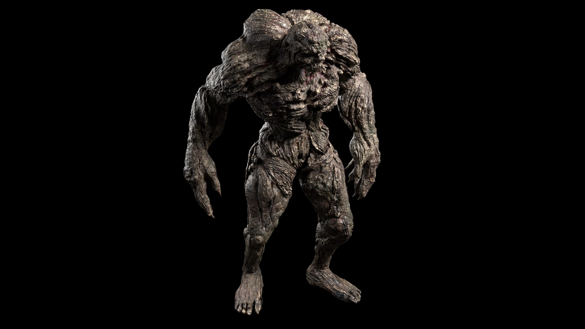 Mud Monster Creature Model - TurboSquid 1785184