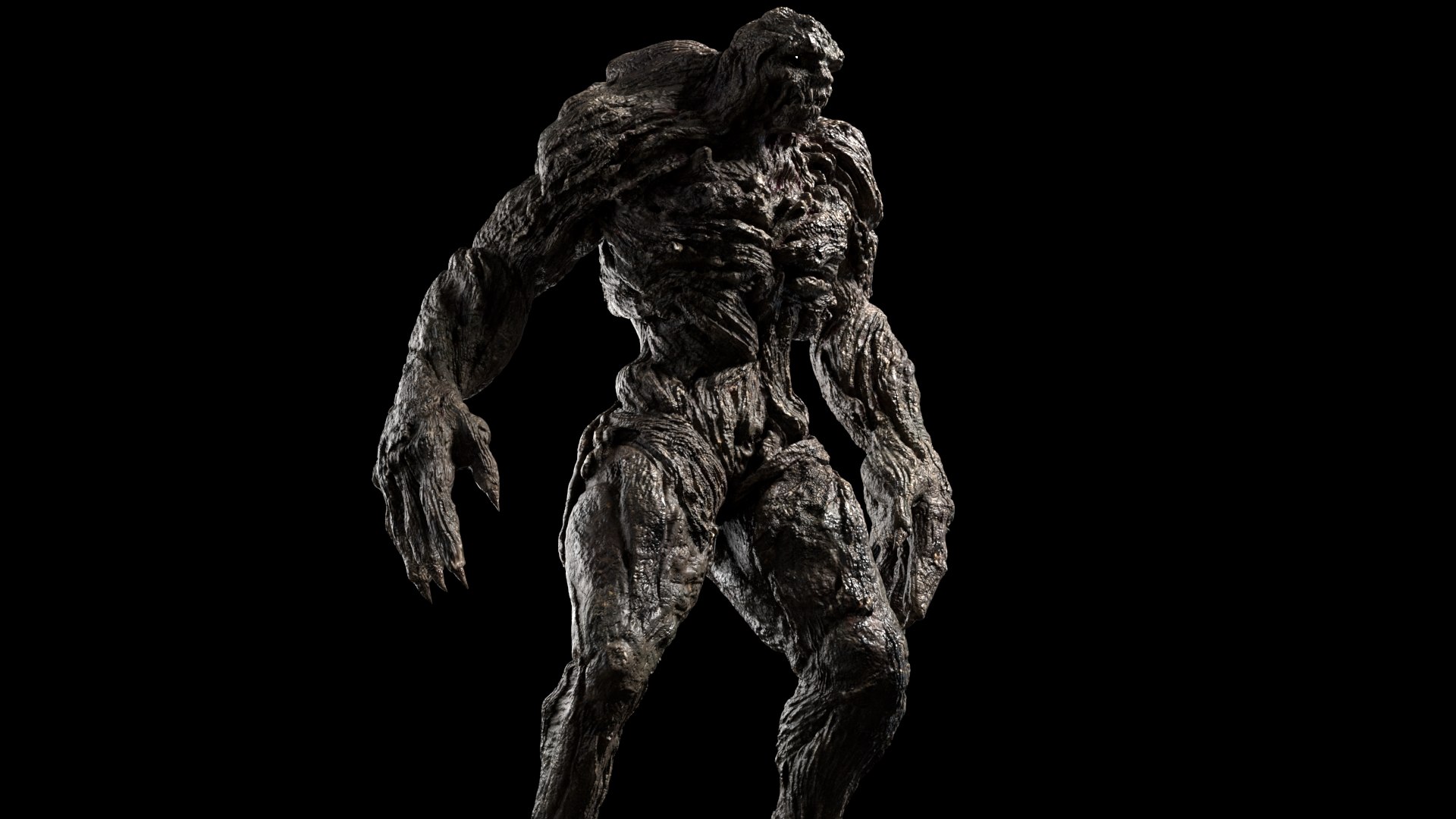 Mud Monster Creature Model - TurboSquid 1785184