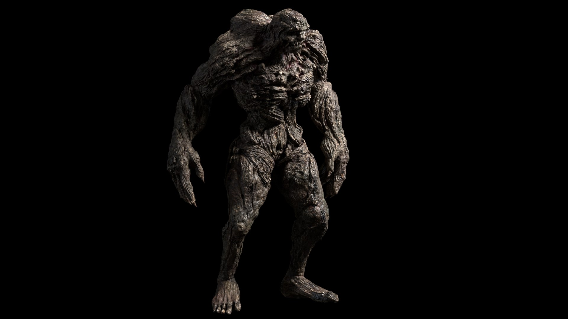 Mud Monster Creature Model - TurboSquid 1785184