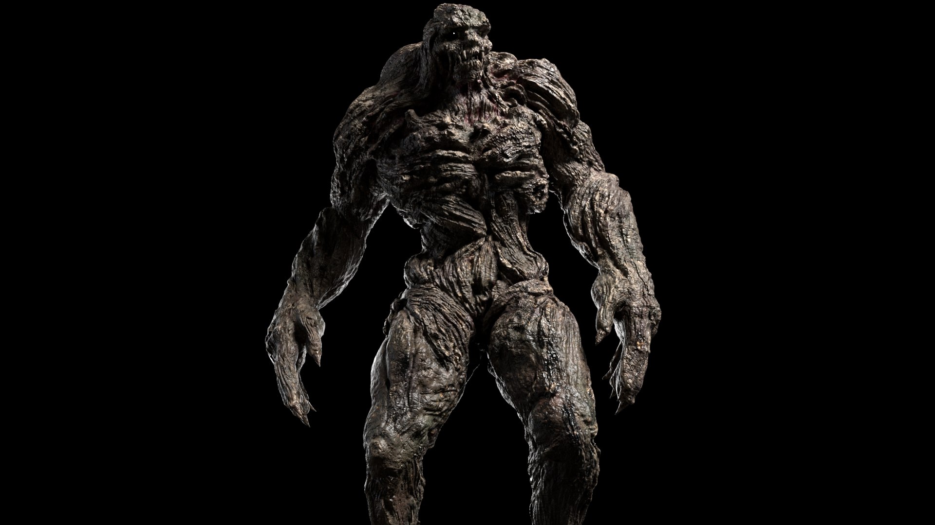 Mud Monster Creature Model - TurboSquid 1785184