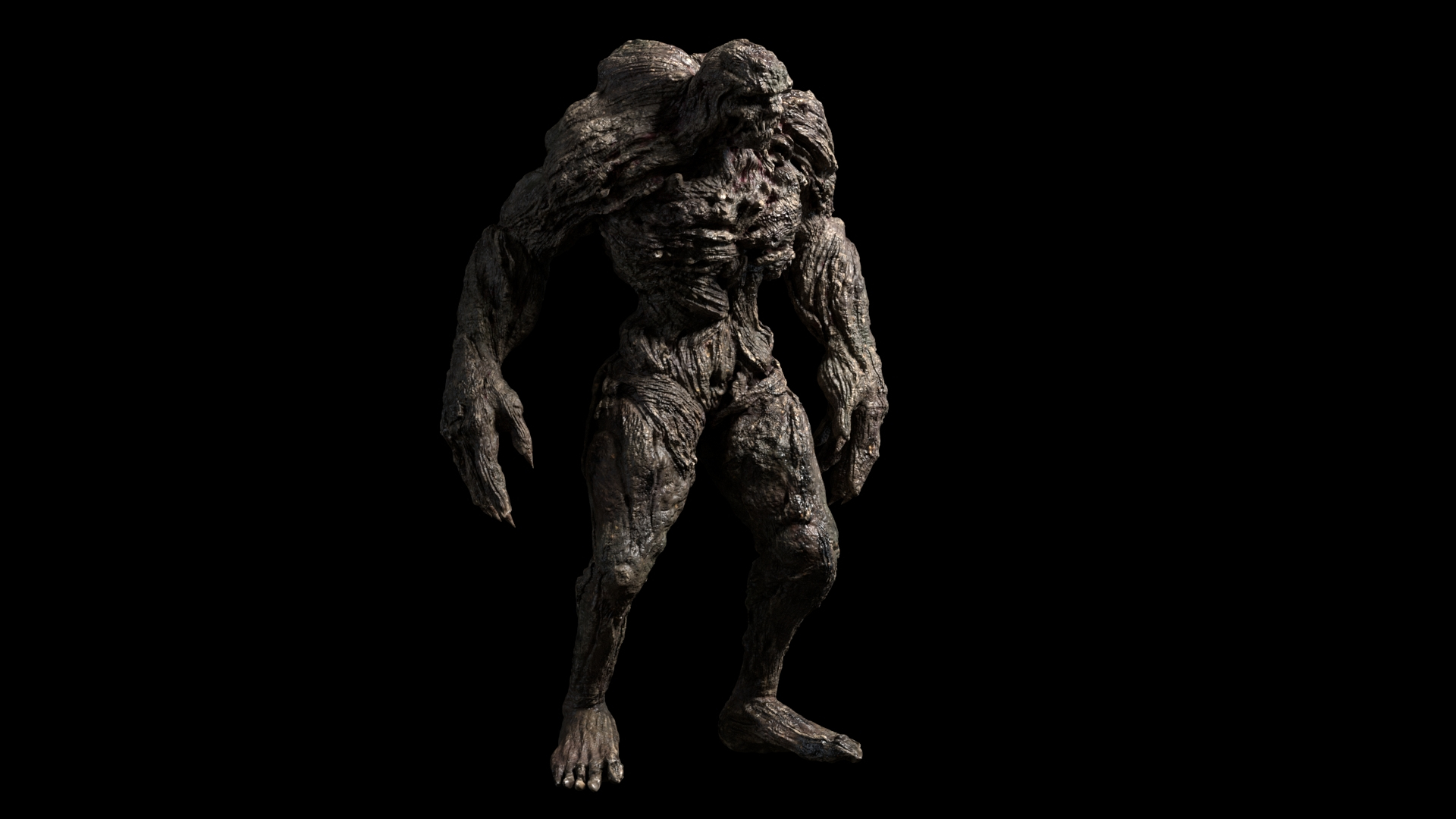Mud Monster Creature Model - TurboSquid 1785184