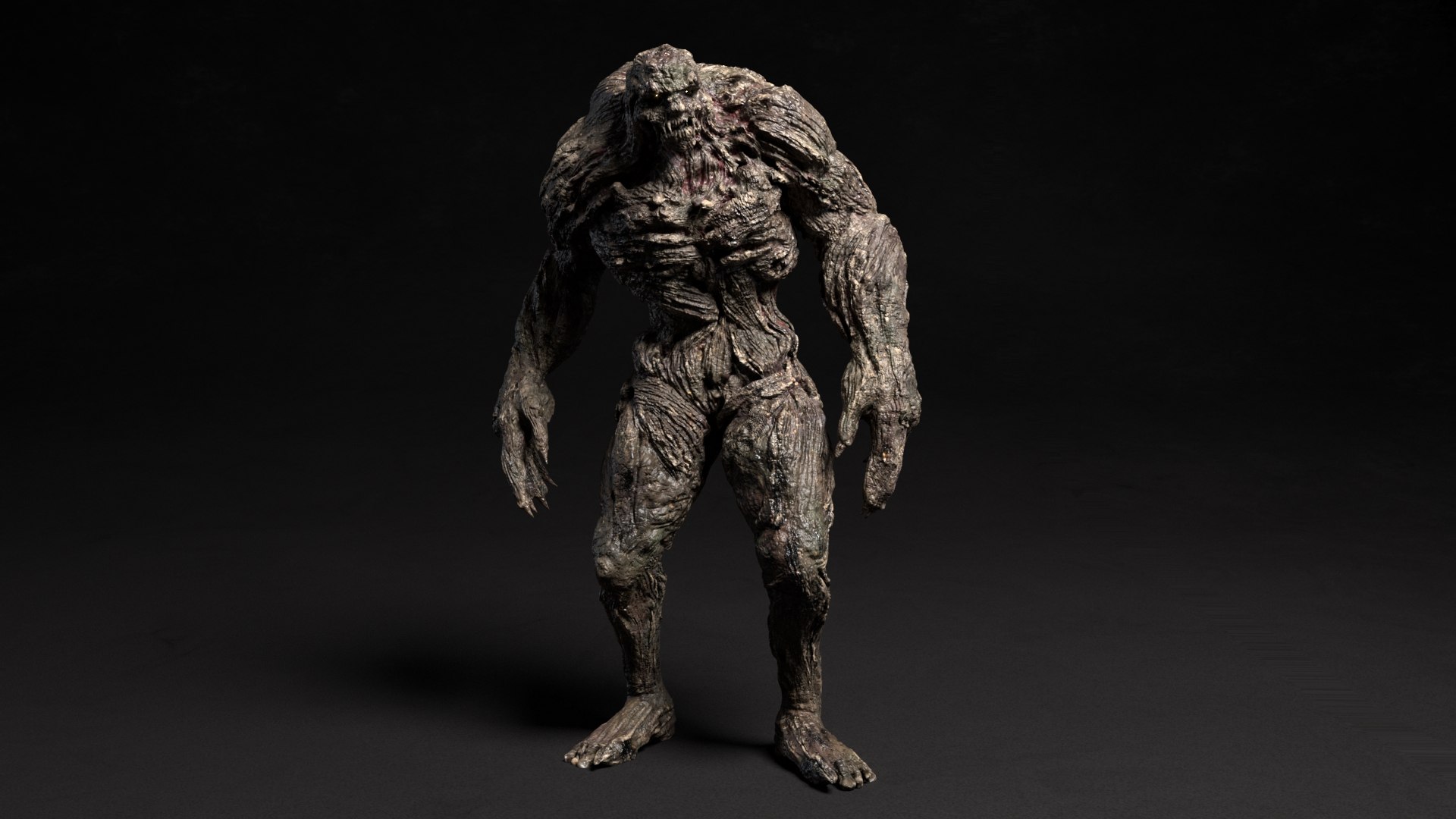 Mud Monster Creature Model - TurboSquid 1785184