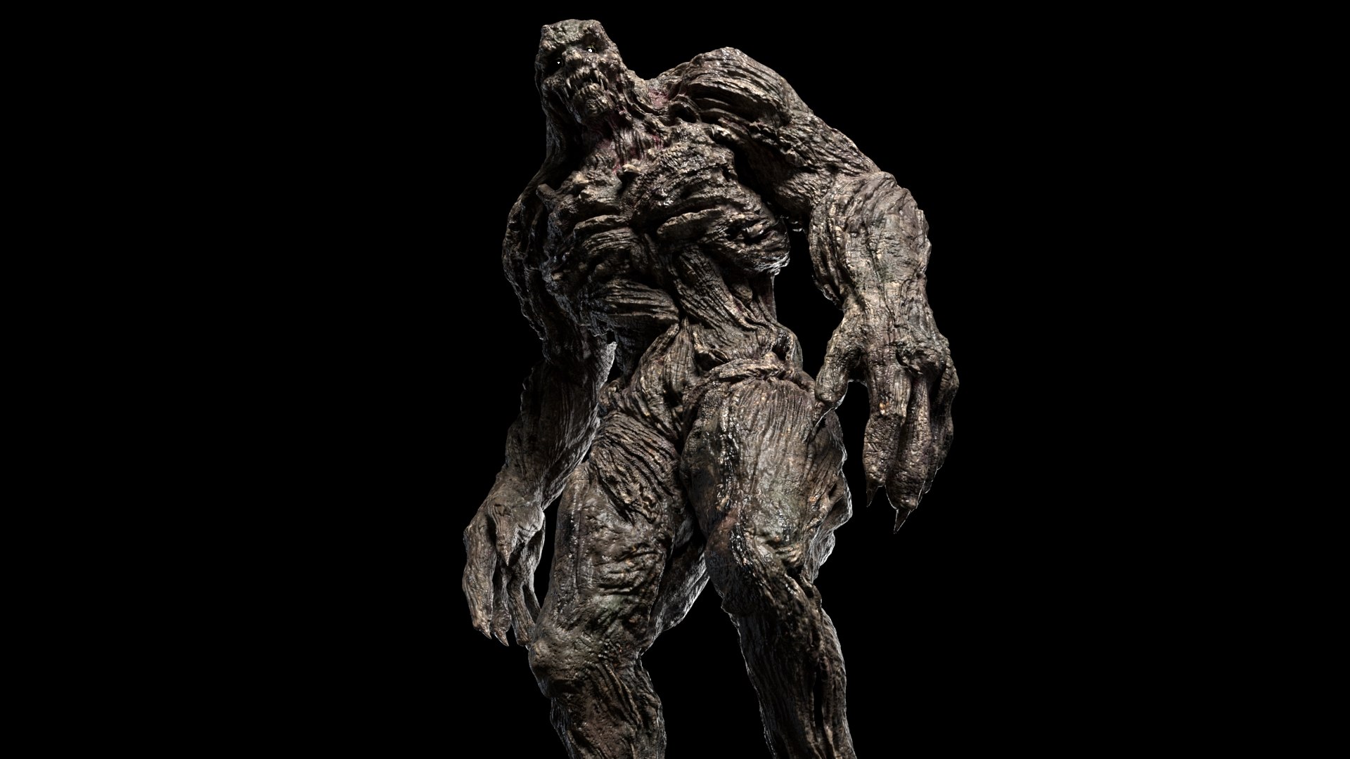 Mud Monster Creature Model - TurboSquid 1785184