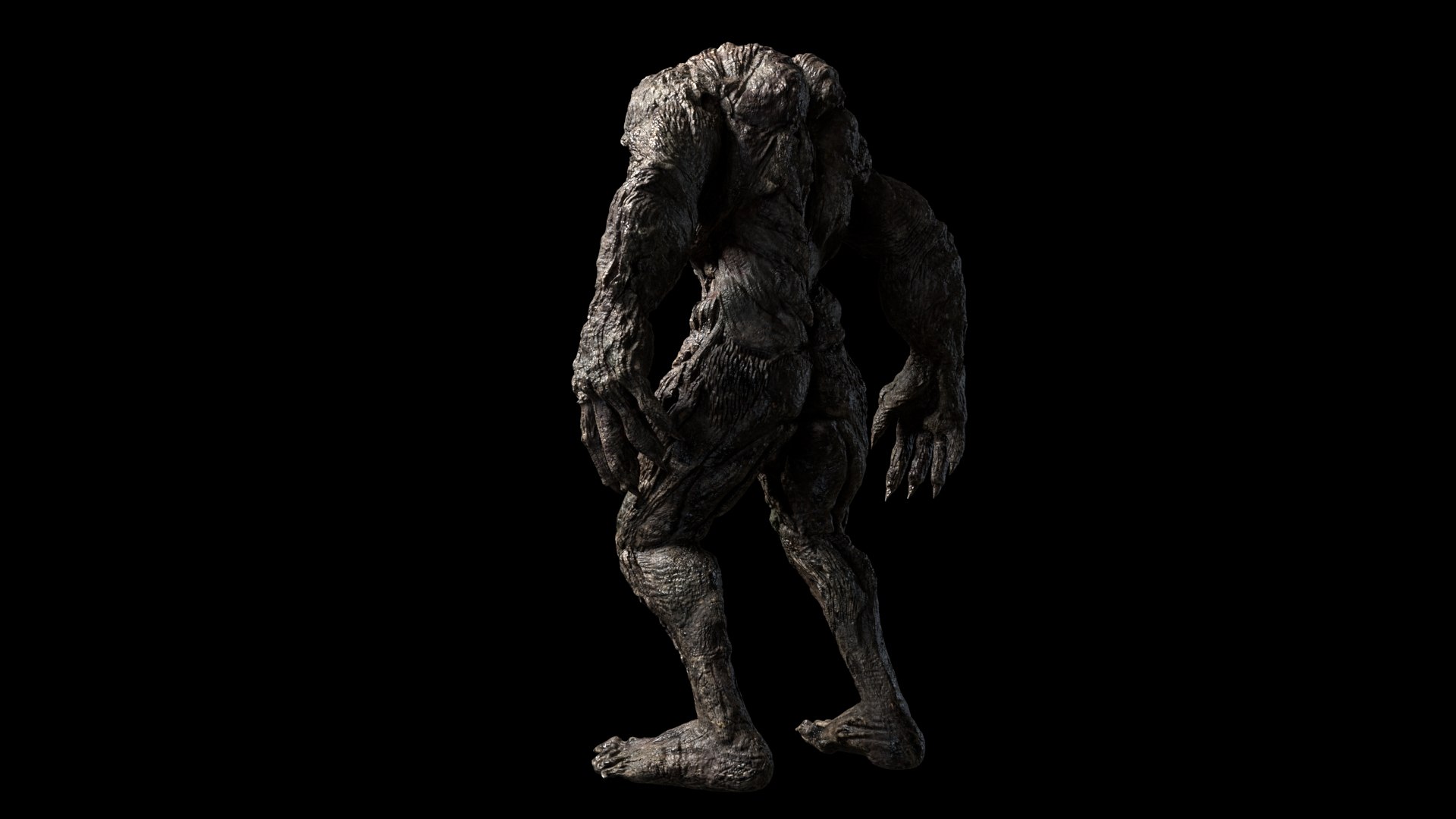 Mud Monster Creature Model - TurboSquid 1785184