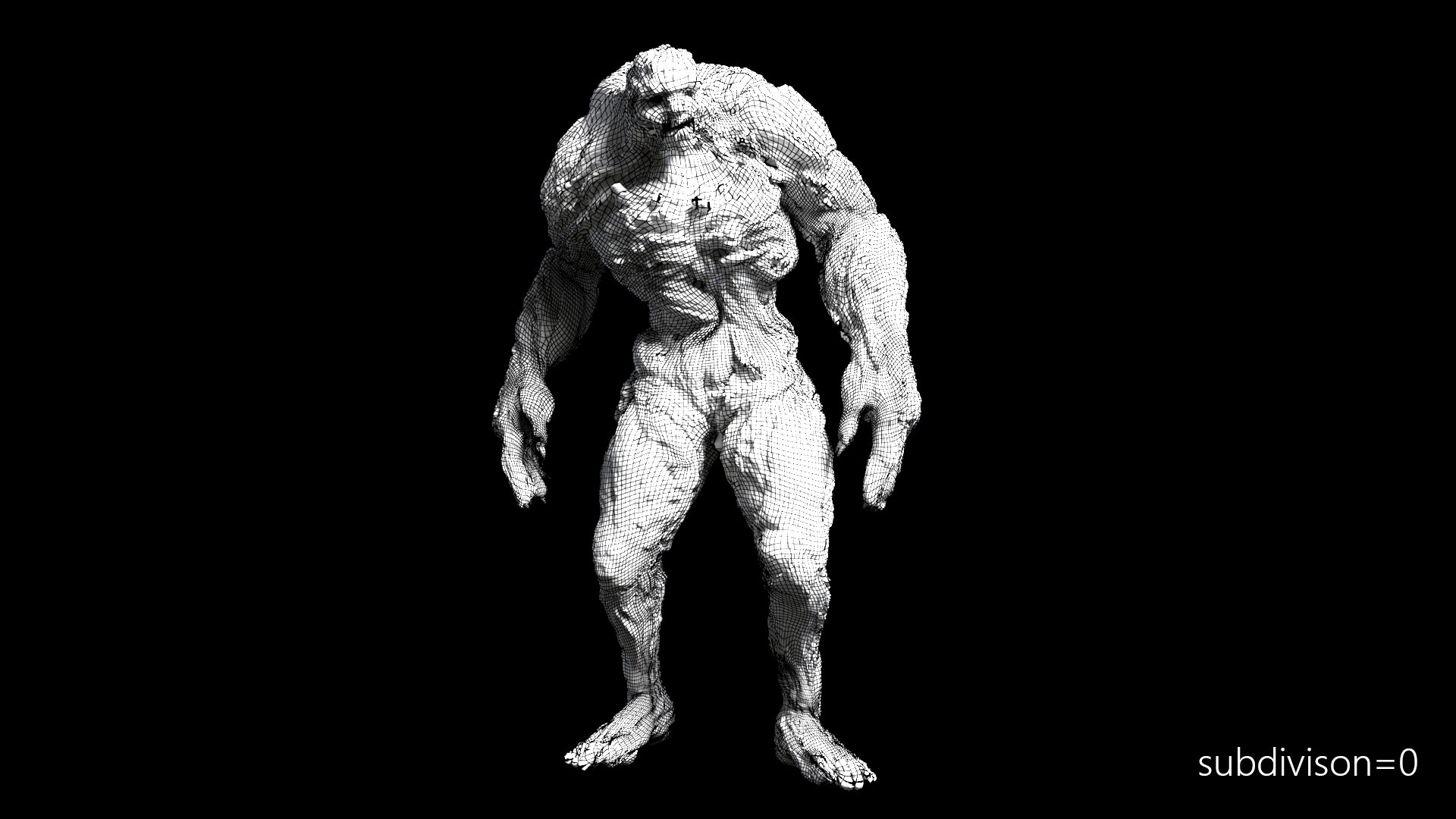 Mud Monster Creature Model - TurboSquid 1785184