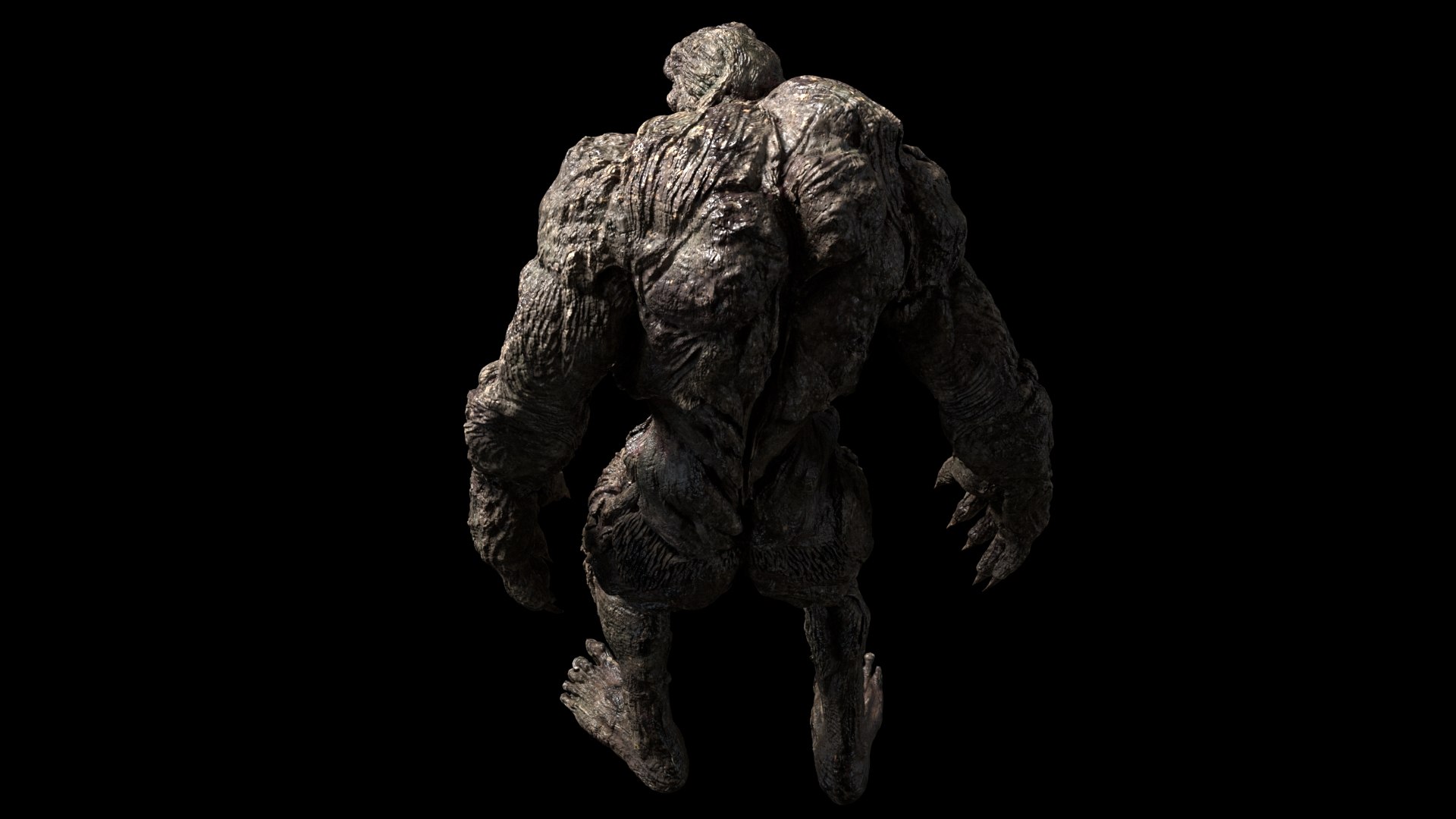 Mud Monster Creature Model - TurboSquid 1785184