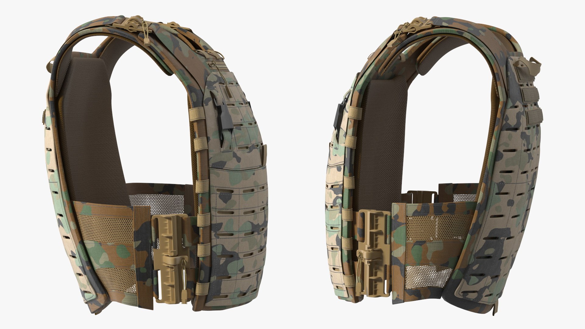 Tactical Body Armor Vest 3D - TurboSquid 2342368