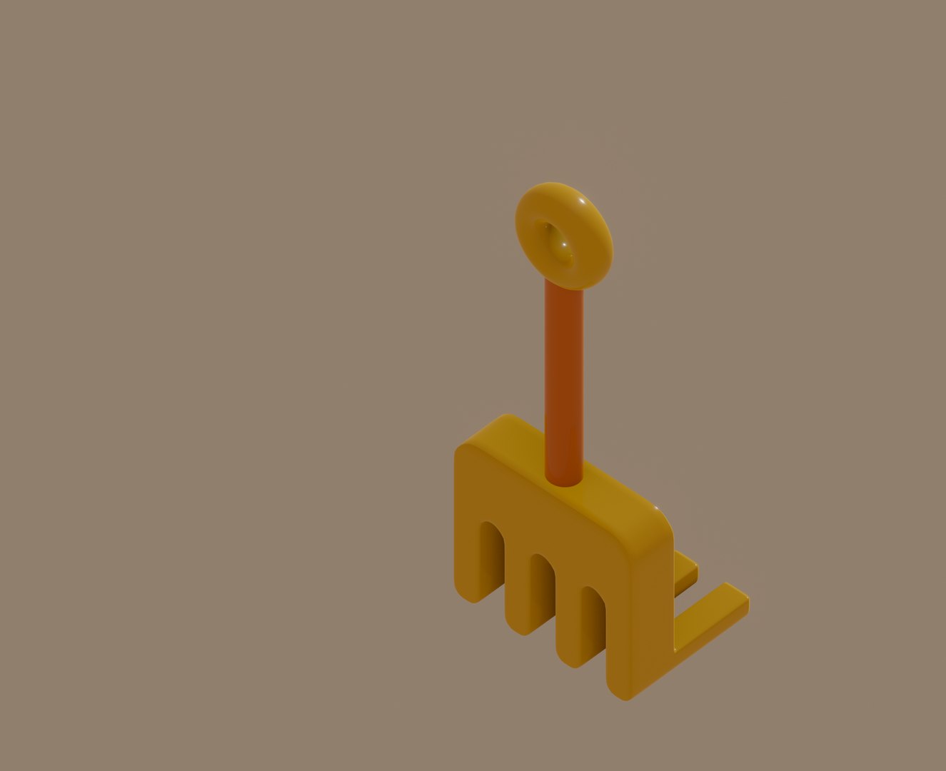 Toy Rake 3D Model - TurboSquid 1869526
