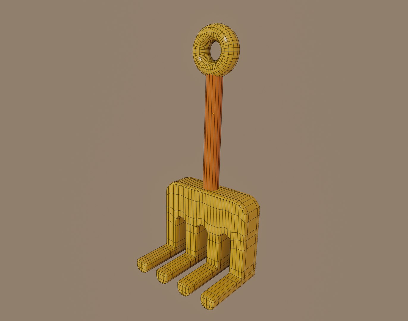 Toy Rake 3D Model - TurboSquid 1869526