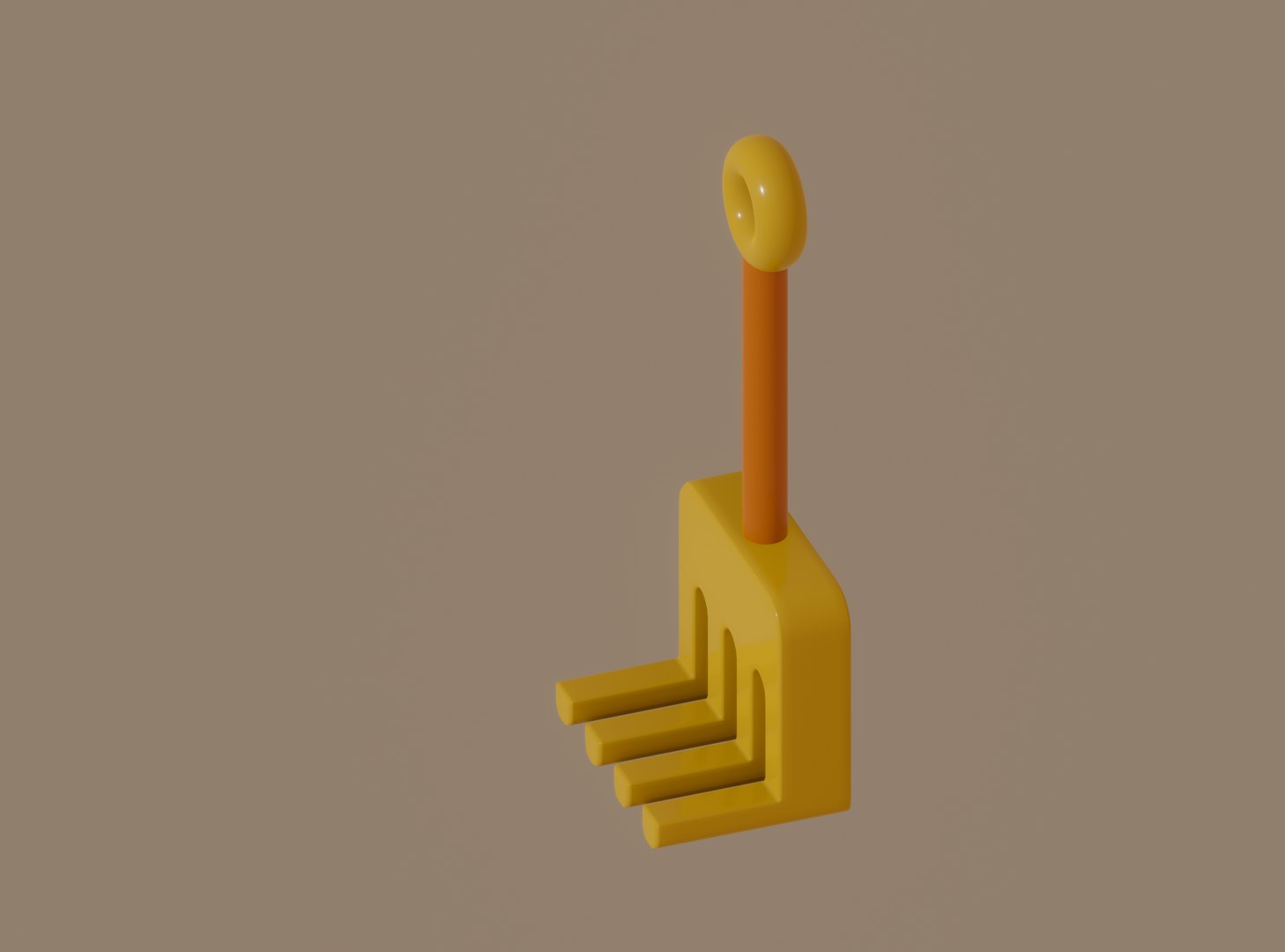 Toy Rake 3D Model - TurboSquid 1869526