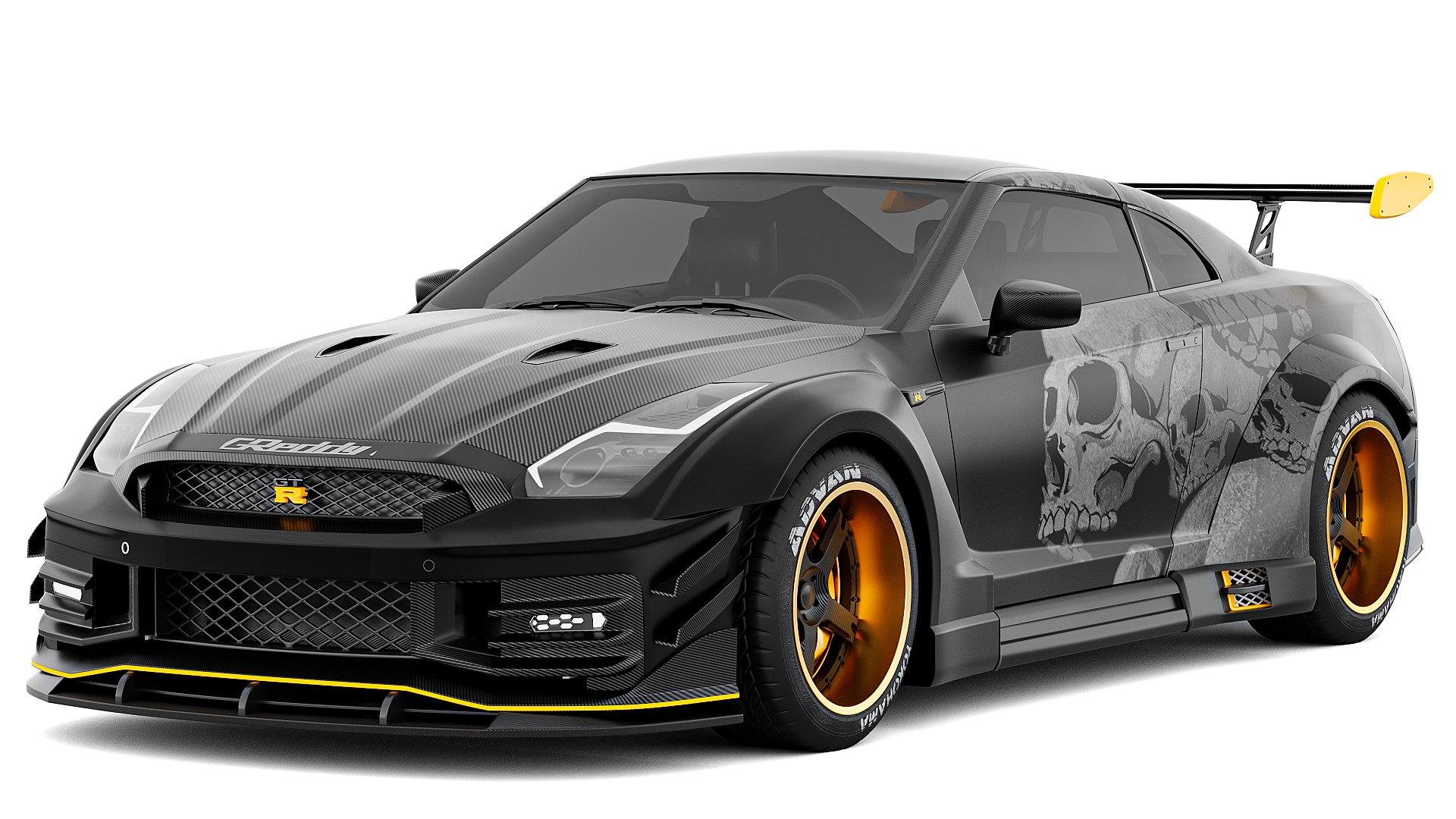 3D Nissan GTR R35 Nismo - TurboSquid 2211946