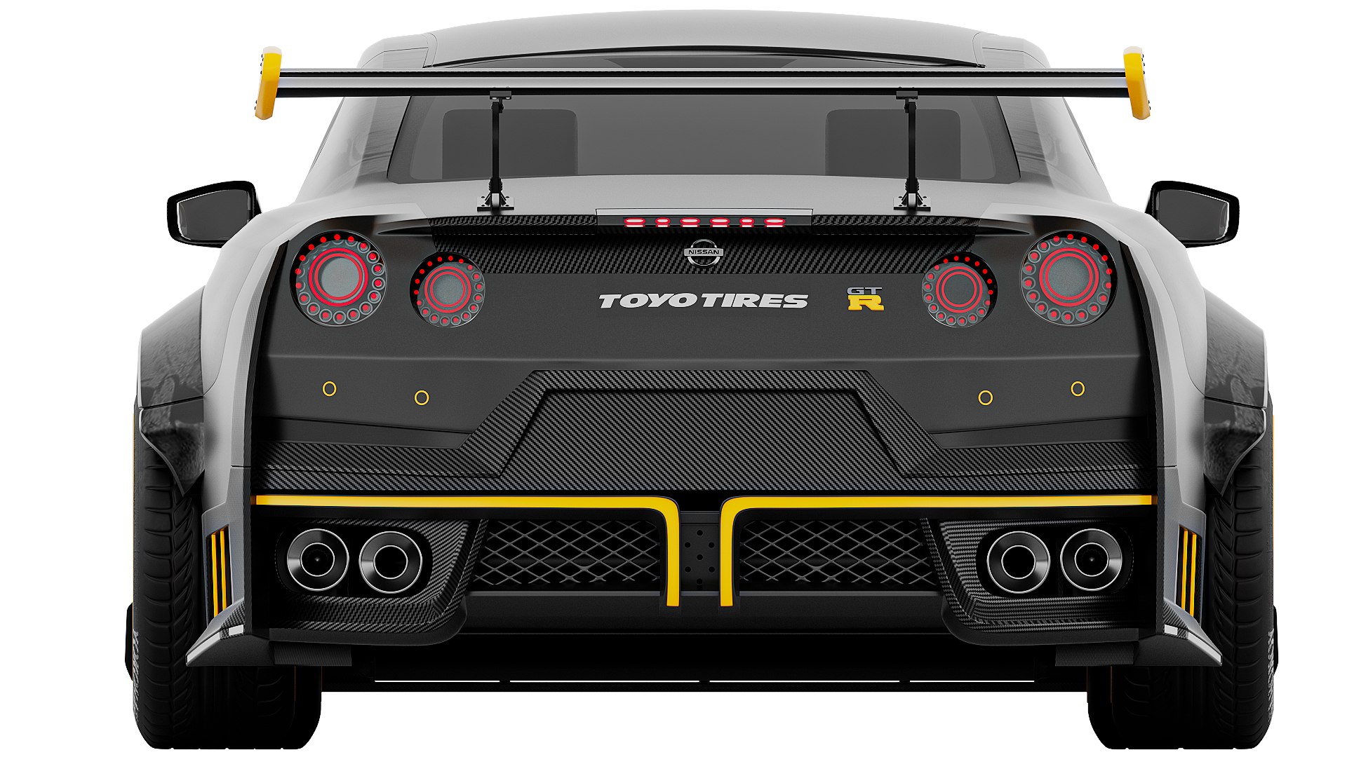 3D Nissan GTR R35 Nismo - TurboSquid 2211946