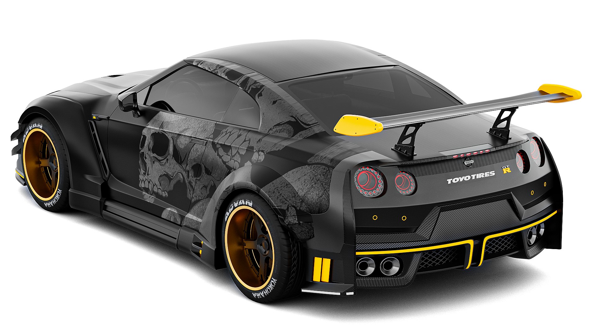 3D Nissan GTR R35 Nismo - TurboSquid 2211946