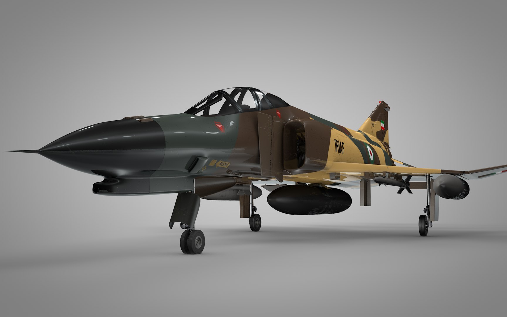3D mcdonnell douglas f-4 - TurboSquid 1672674