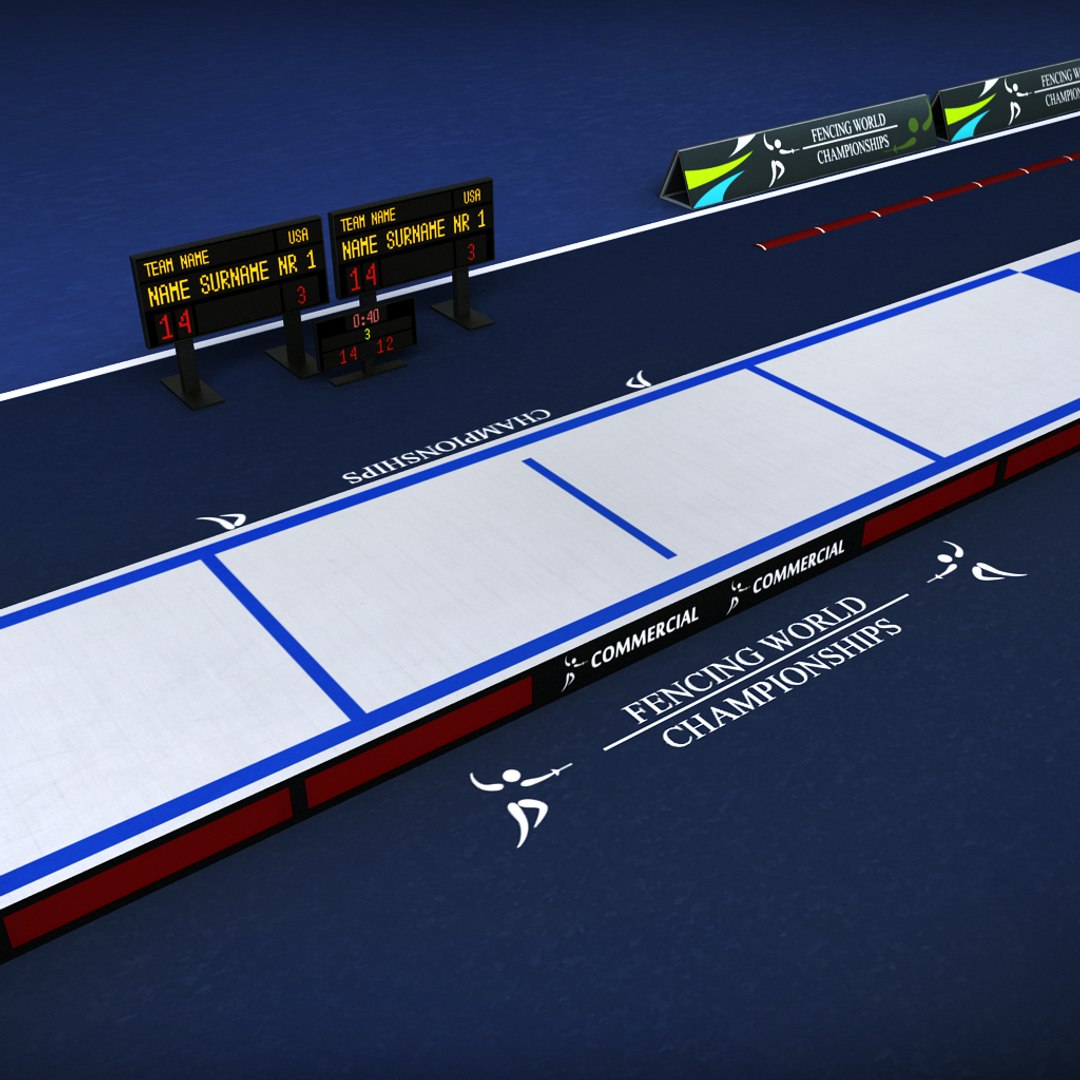 Fencing Piste Arena 3ds
