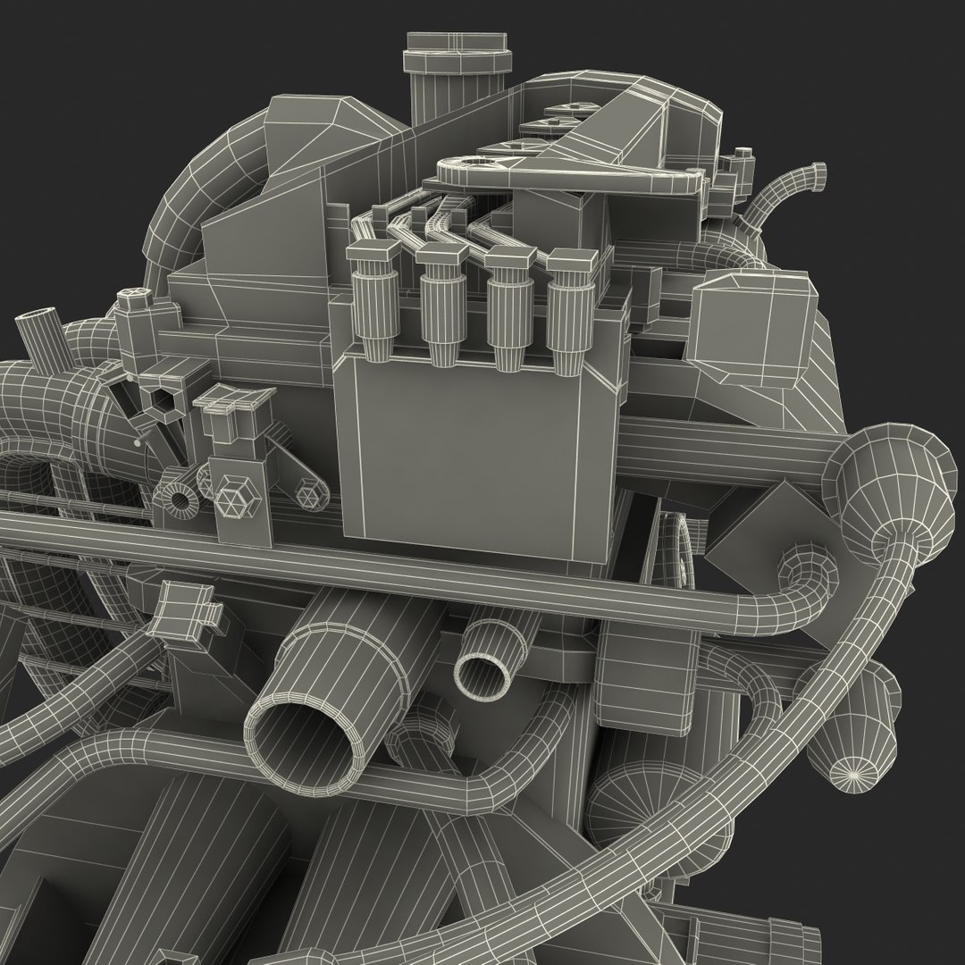 3d kappa engine model