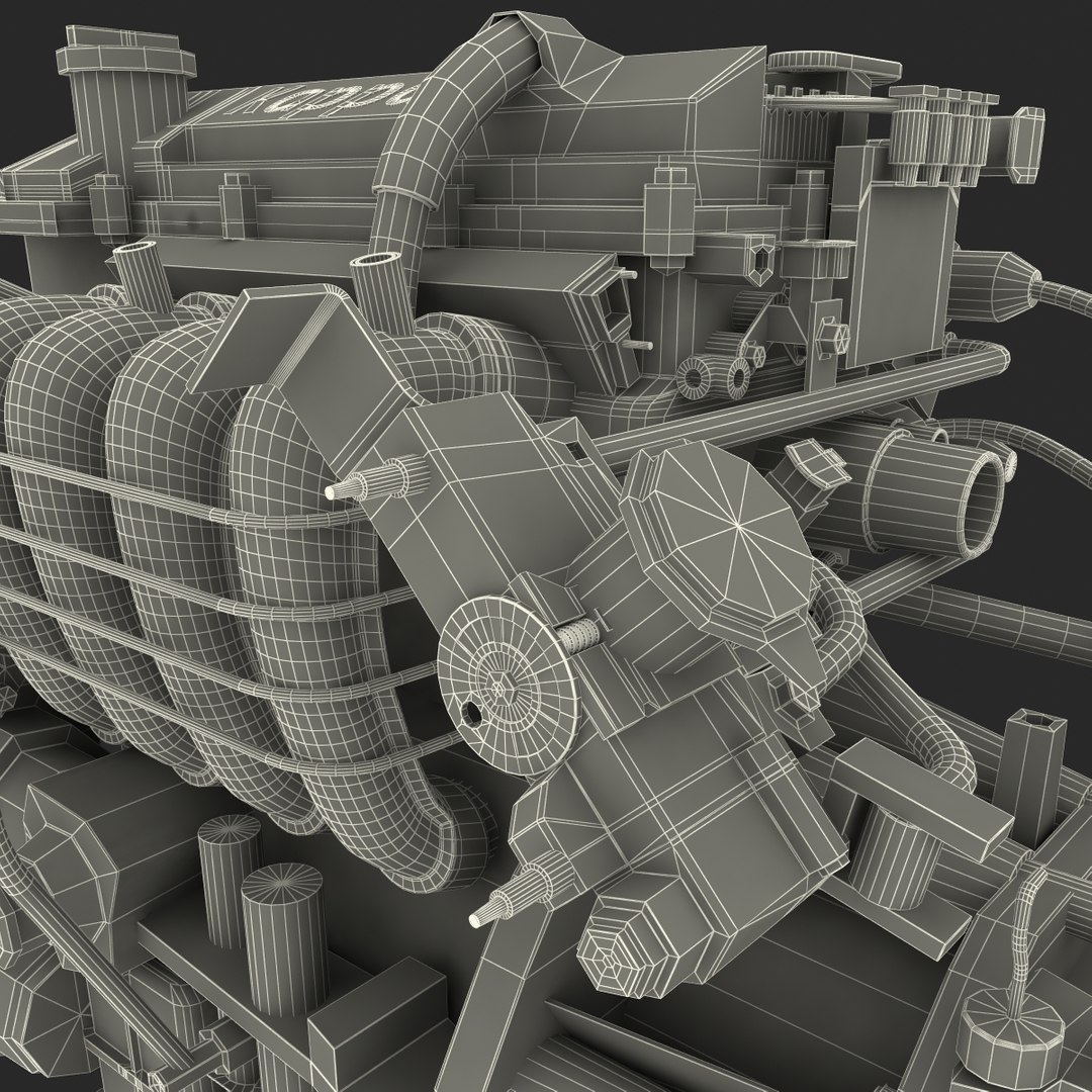 3d kappa engine model