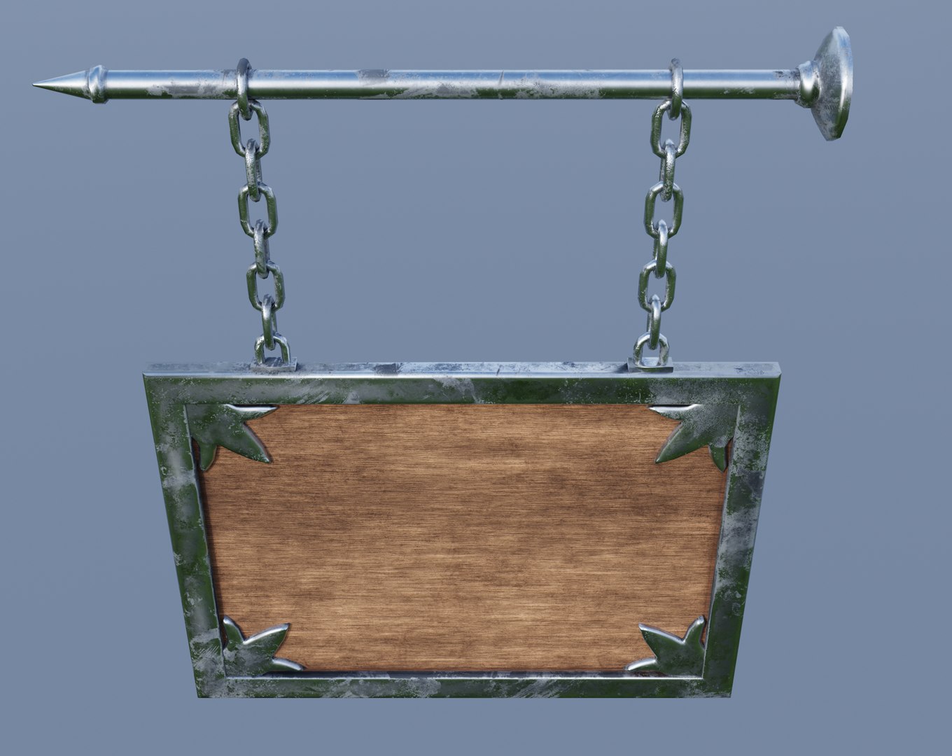 3D Medieval Sign - TurboSquid 1803946