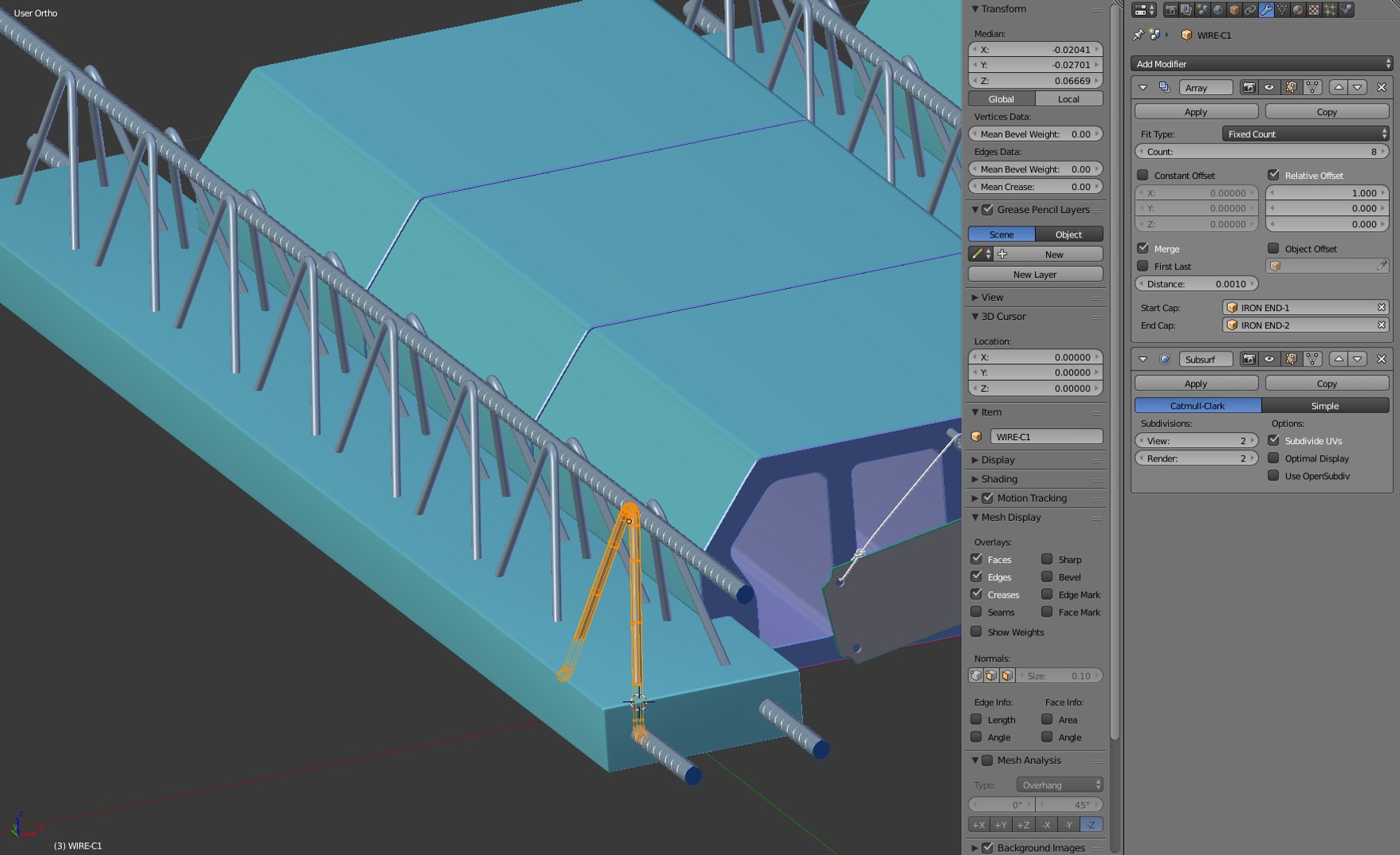3D Concrete Floor Slab Block System - TurboSquid 2168735