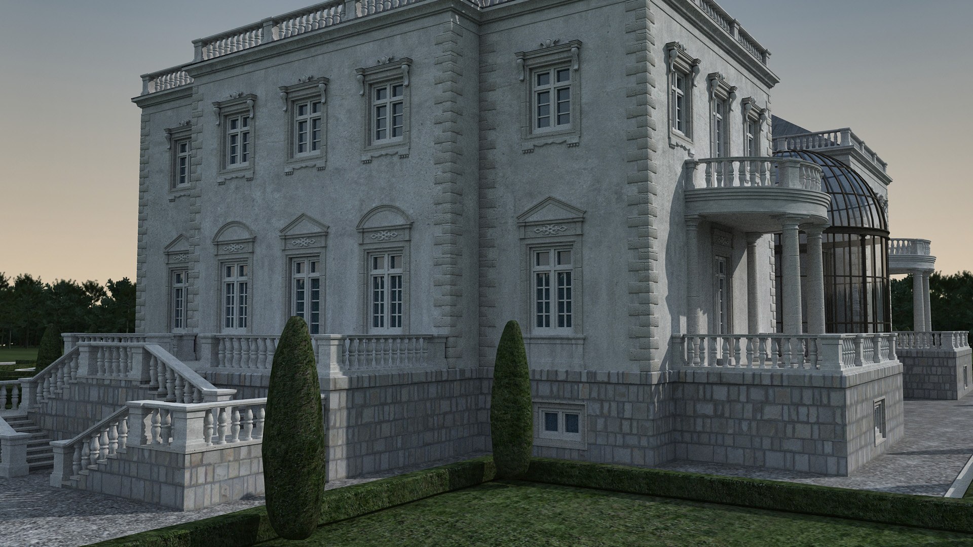 European Palace 08 3D Model - TurboSquid 2017393
