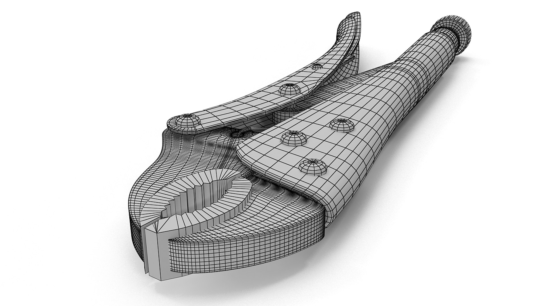 Vice Grip 3d Model