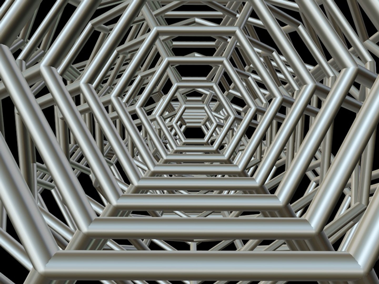 3d 0010 8-grid Truncated Icosahedron Model