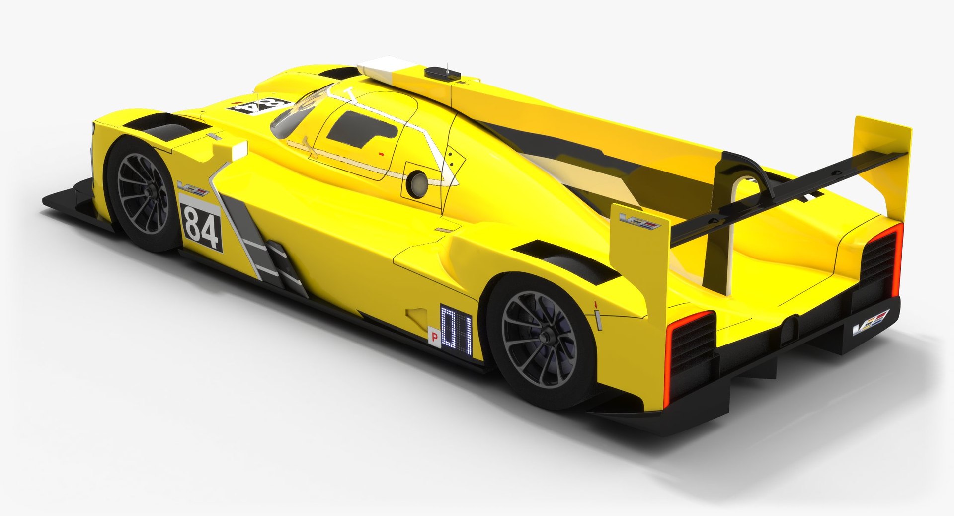 Cadillac Dpi-v R 84 Model - TurboSquid 1373943