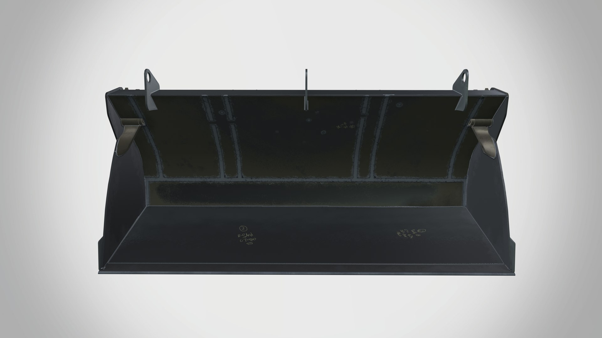 3D JCB Loader Bucket Model - TurboSquid 2261482