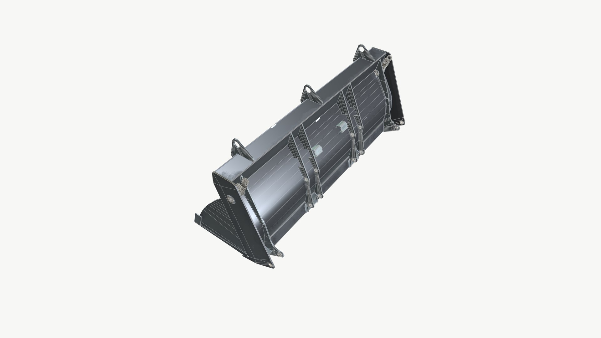 3D JCB Loader Bucket Model - TurboSquid 2261482