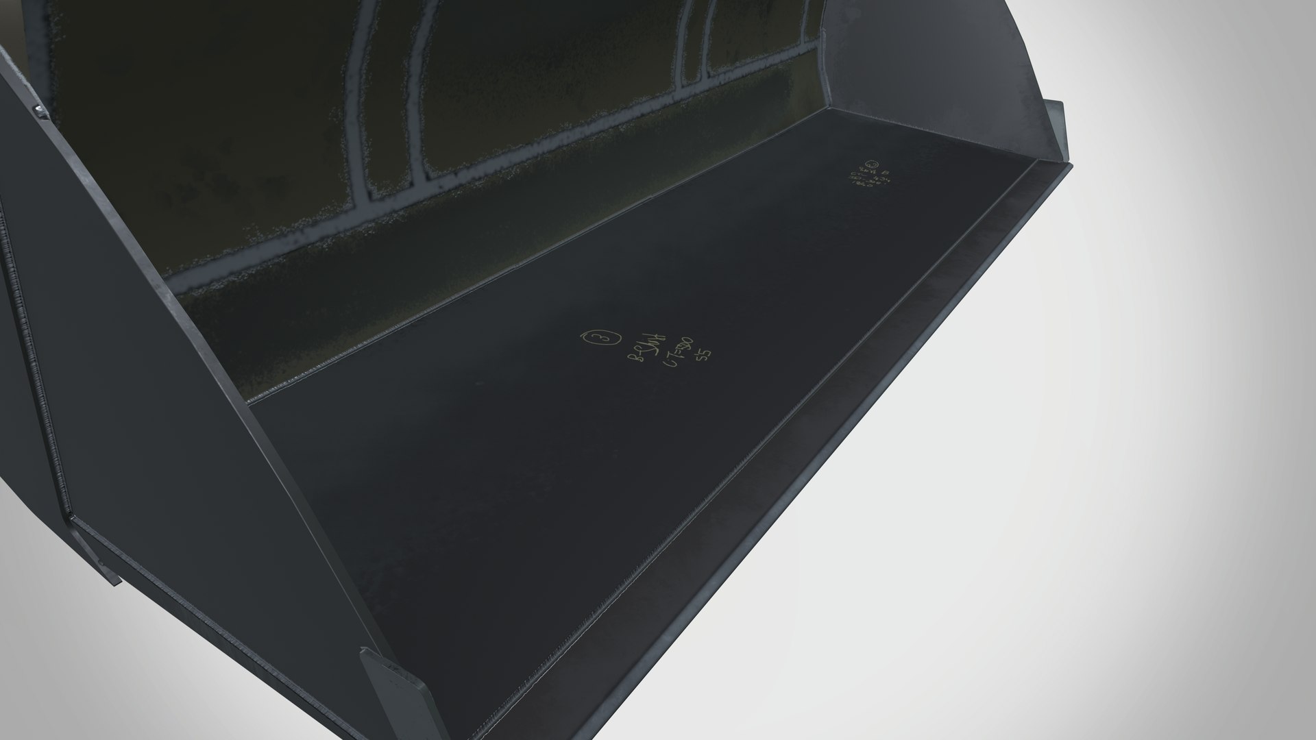 3D JCB Loader Bucket Model - TurboSquid 2261482