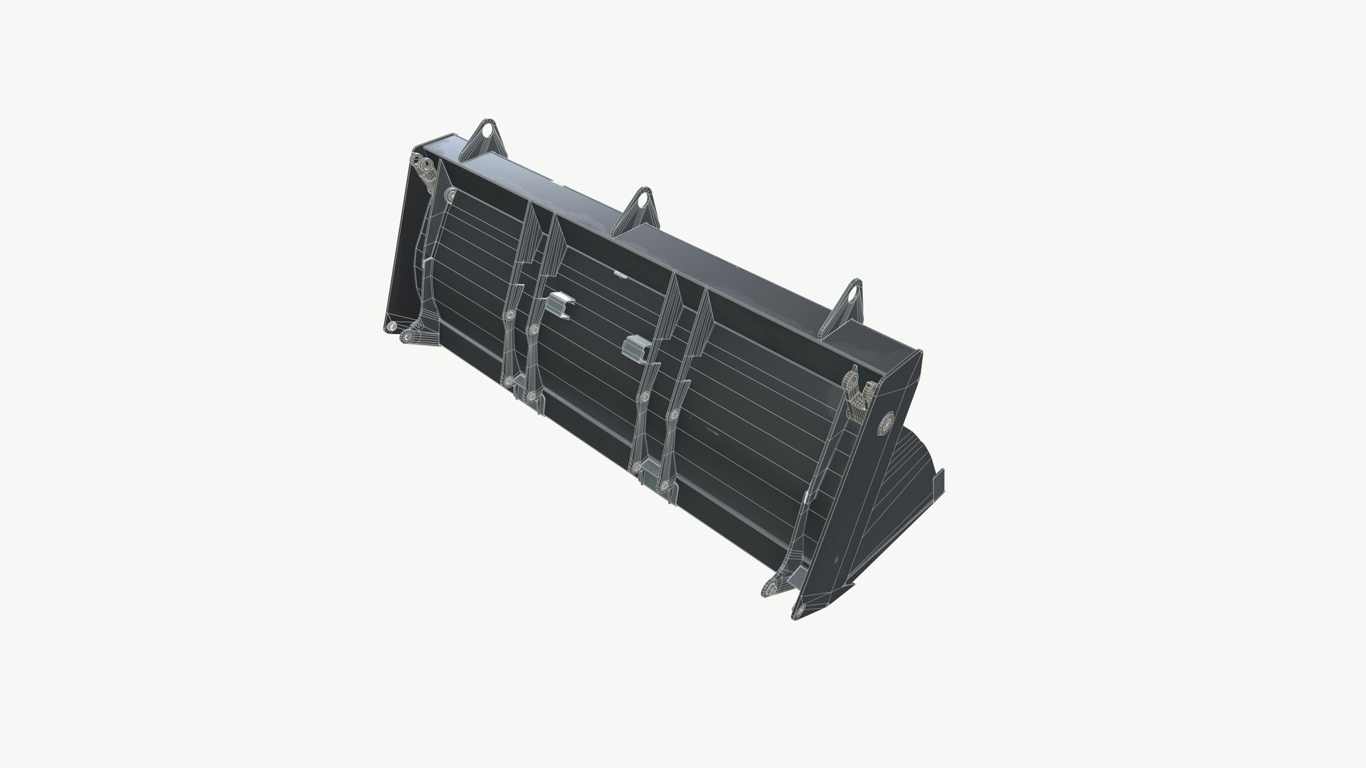 3D JCB Loader Bucket Model - TurboSquid 2261482