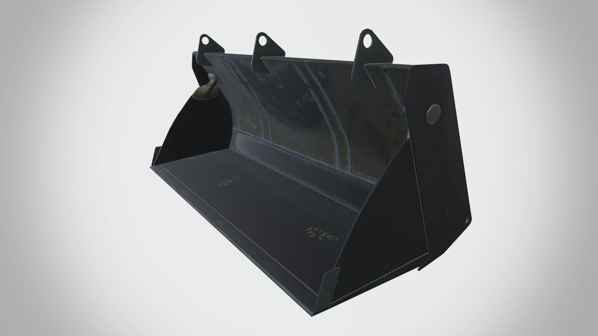 3D JCB Loader Bucket Model - TurboSquid 2261482