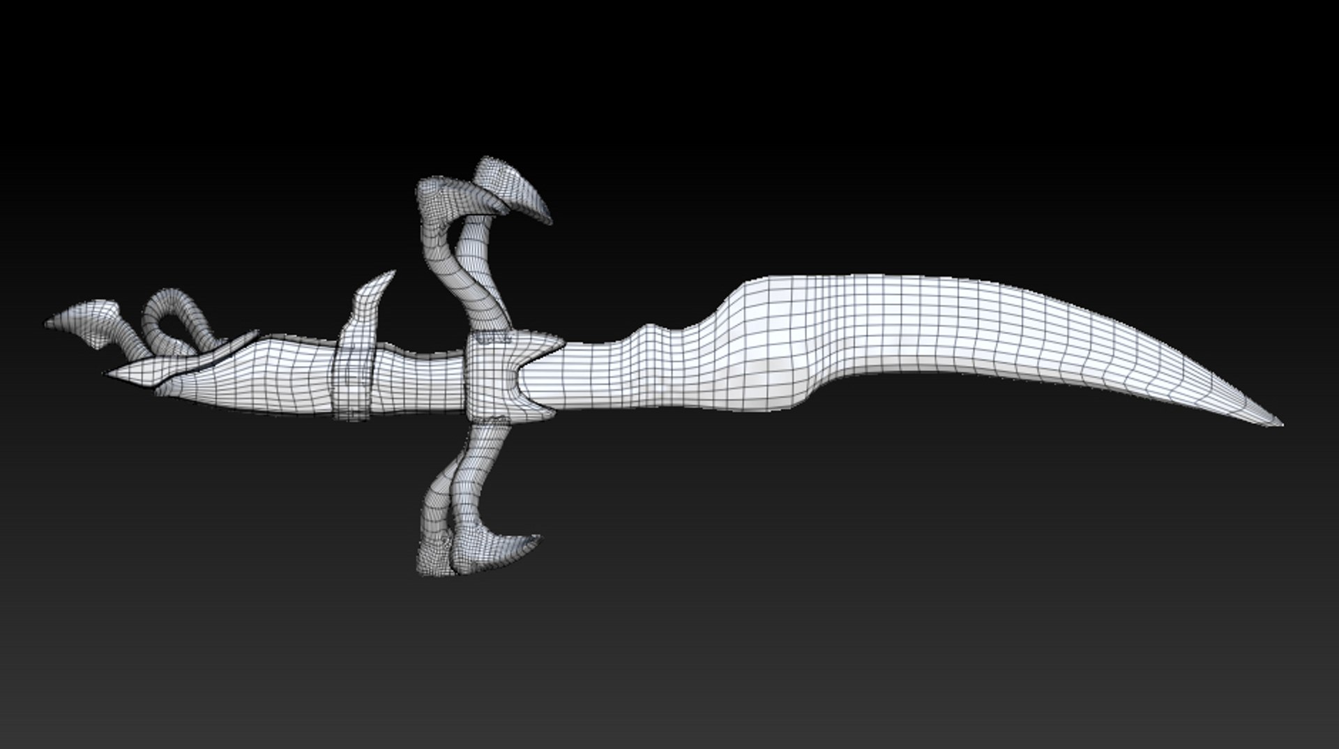 dagger 3d model