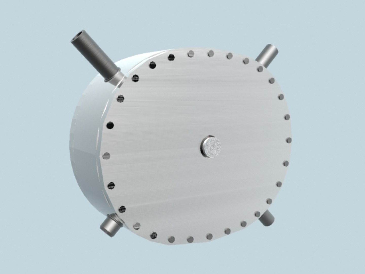 Quasiturbine Engine 3d Model