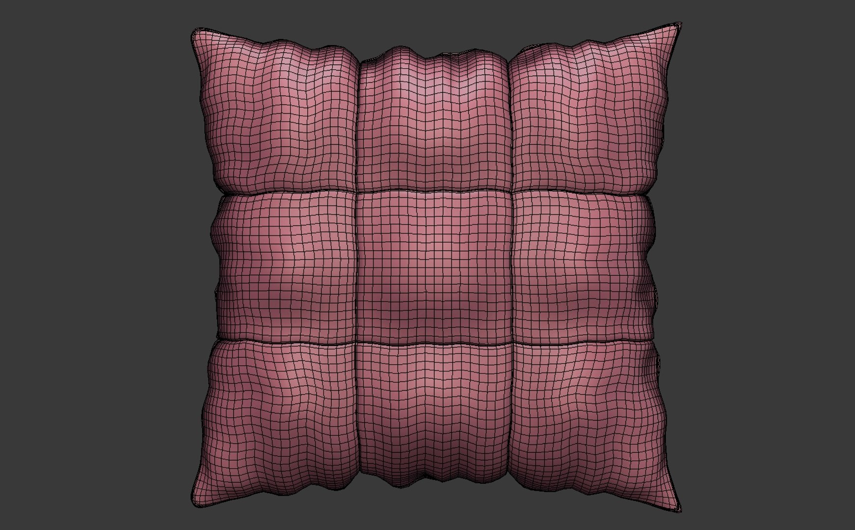 3D Square Pillow Model - TurboSquid 1224516