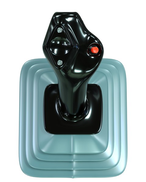 Airbus sidestick 3D model - TurboSquid 1707109