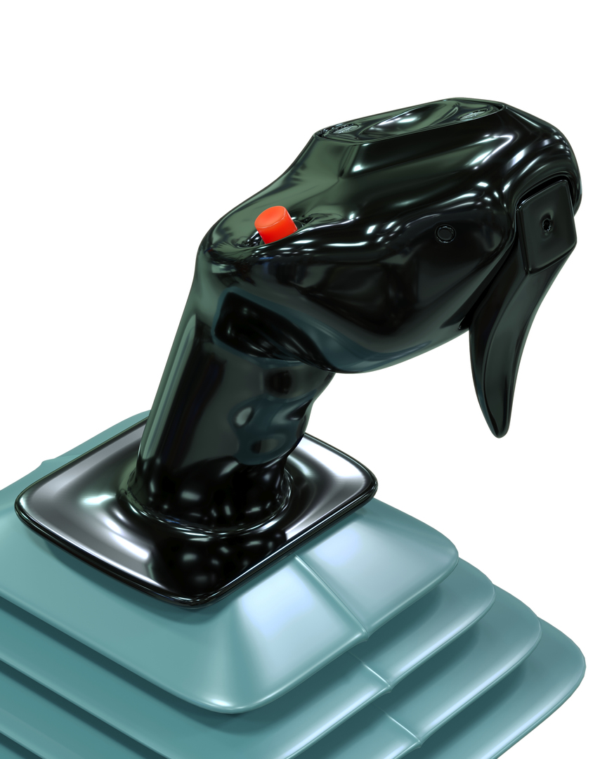 Airbus sidestick 3D model - TurboSquid 1707109