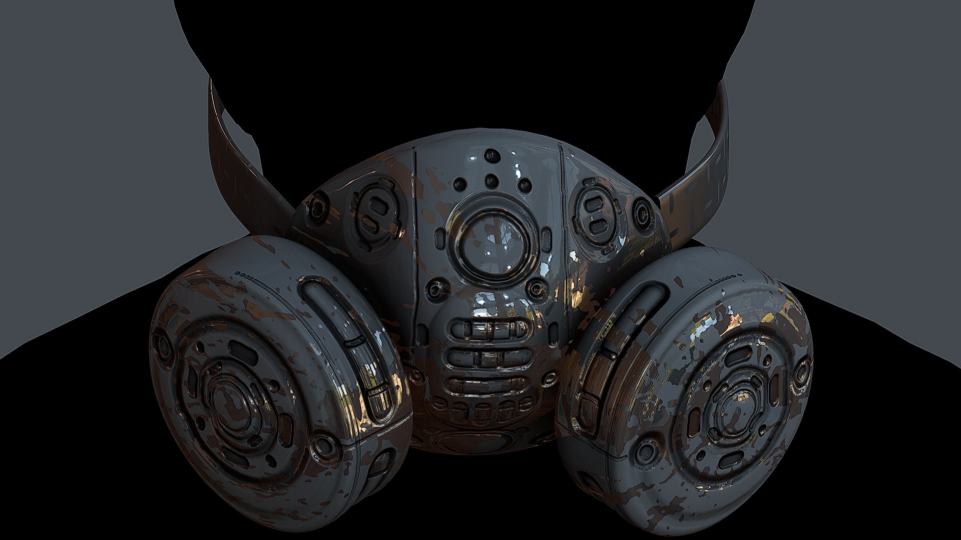 Gas Mask Respirator Scifi Mode 3D Model 3D Model - TurboSquid 1930503