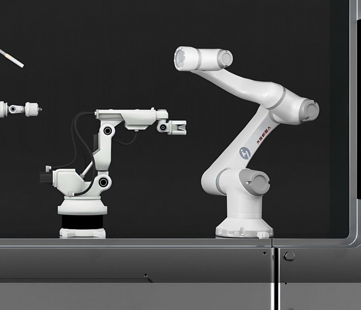Robot Arms Collection Articulated Arm Industrial Robot Arm 3D ...