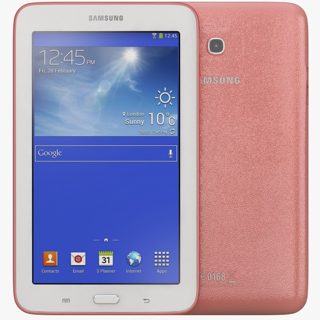 3d samsung galaxy tab 3 model