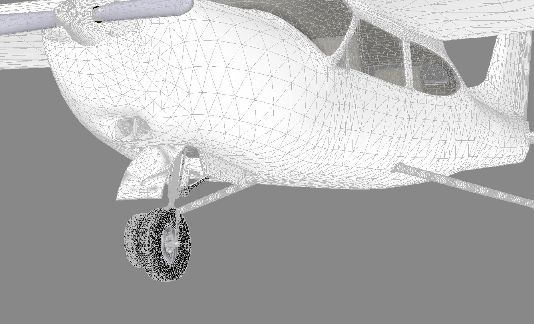 3d model cessna cardinal 177 plane