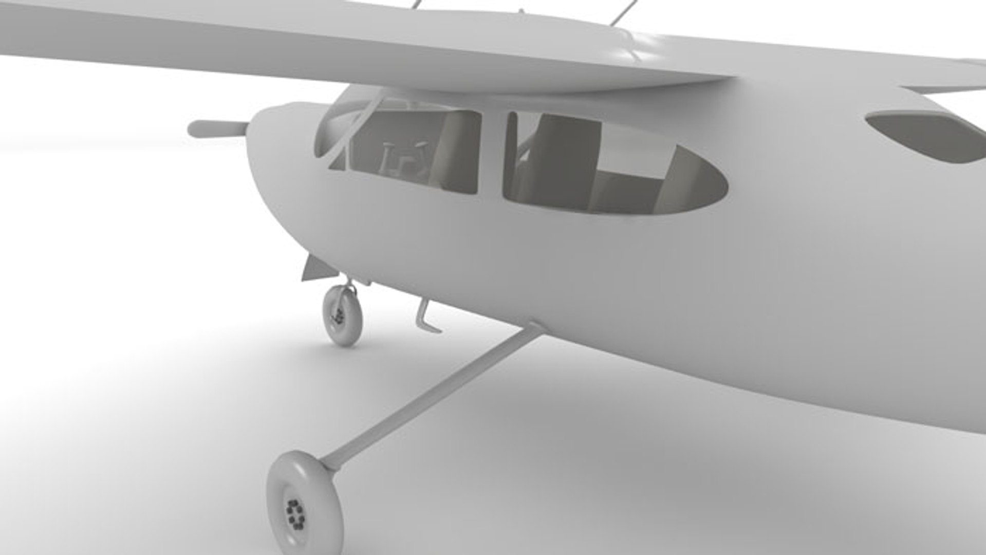 3d model cessna cardinal 177 plane