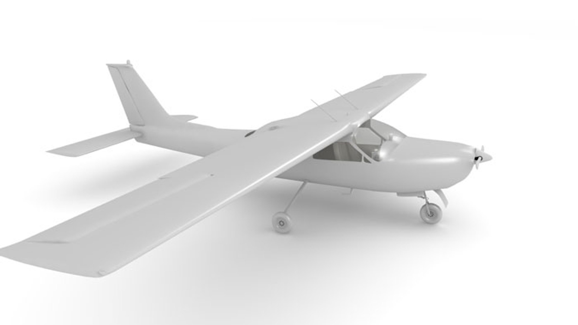 3d model cessna cardinal 177 plane